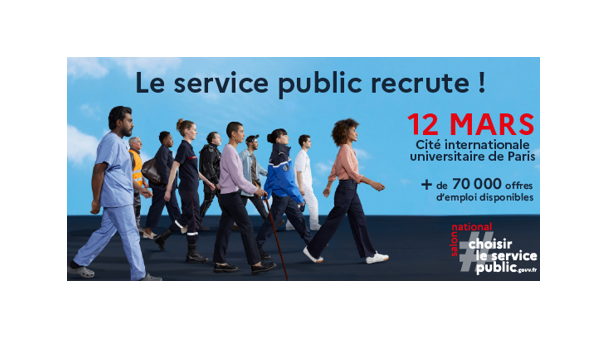 Le service public recrute, rendez-vous le 12 mars pour le salon ...